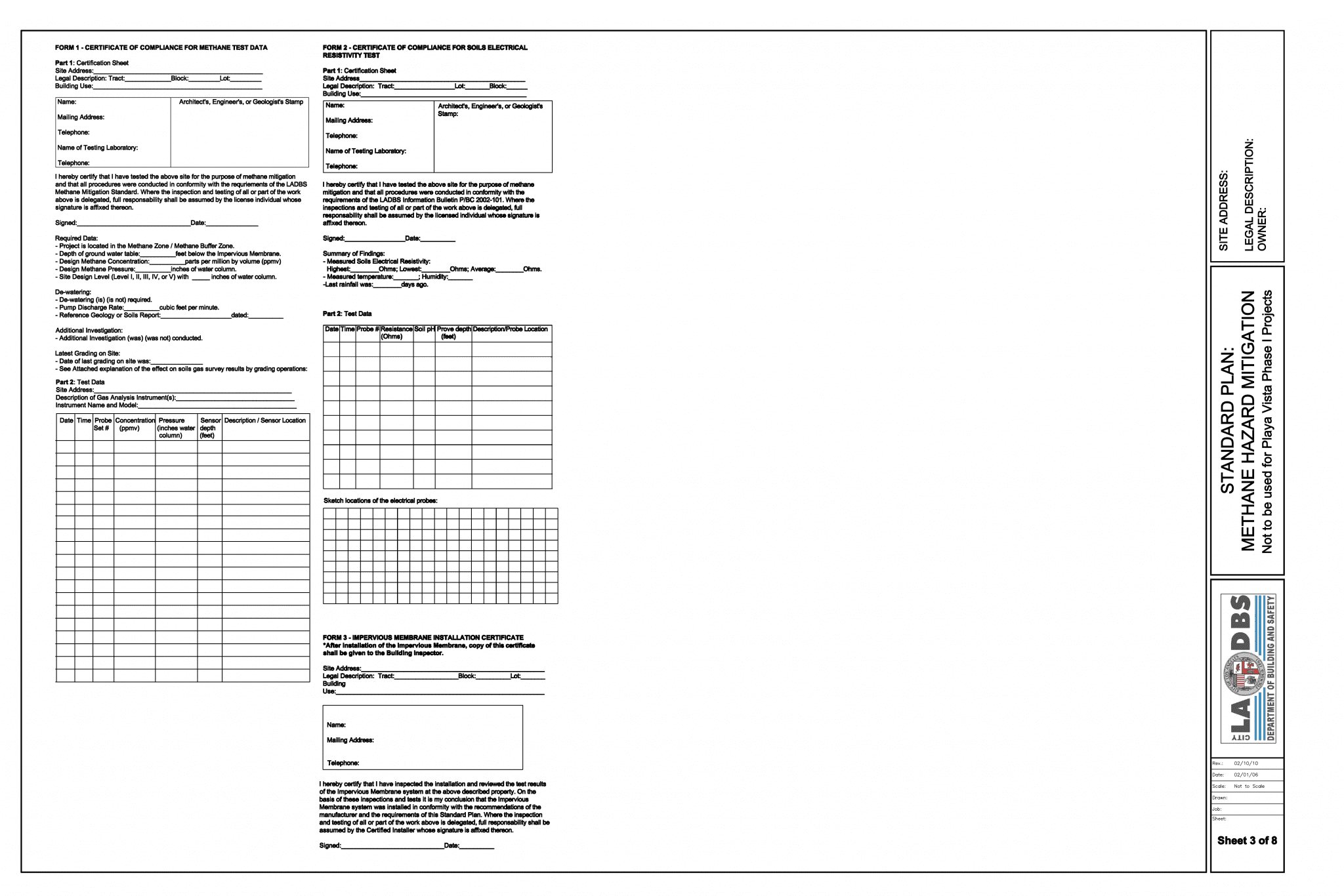 City of Los Angeles Methane Mitigation Standards » GEO FORWARD